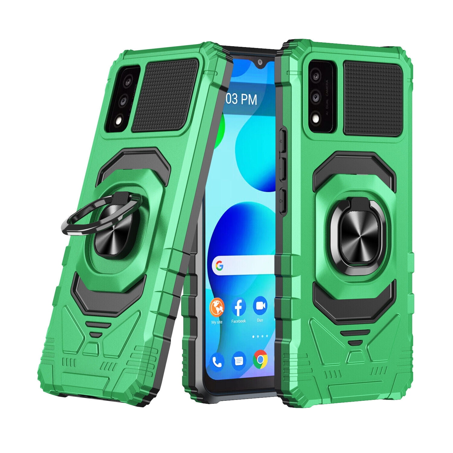 For TCL 30T 30 T Dropproof Shockproof Kickstand Ring Stand Phone Case ...