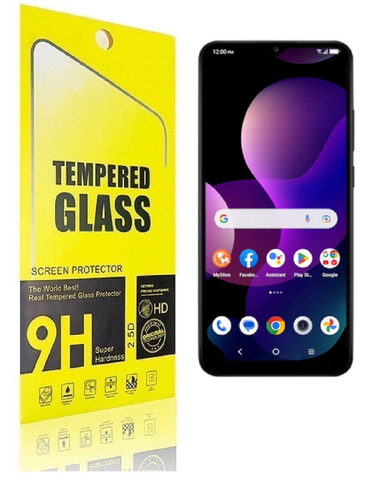For TCL 40T T608DL 3x Tempered Glass Screen Protector - Walmart ...