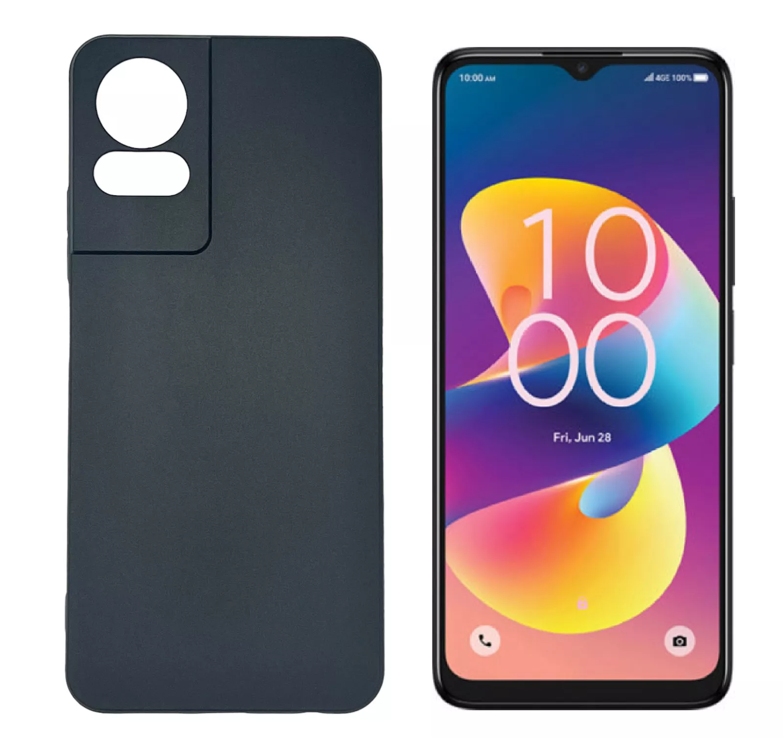 For TCL 50 LE T510D TPU 1-Piece Flexible Skin Cover Cell Phone Case ...