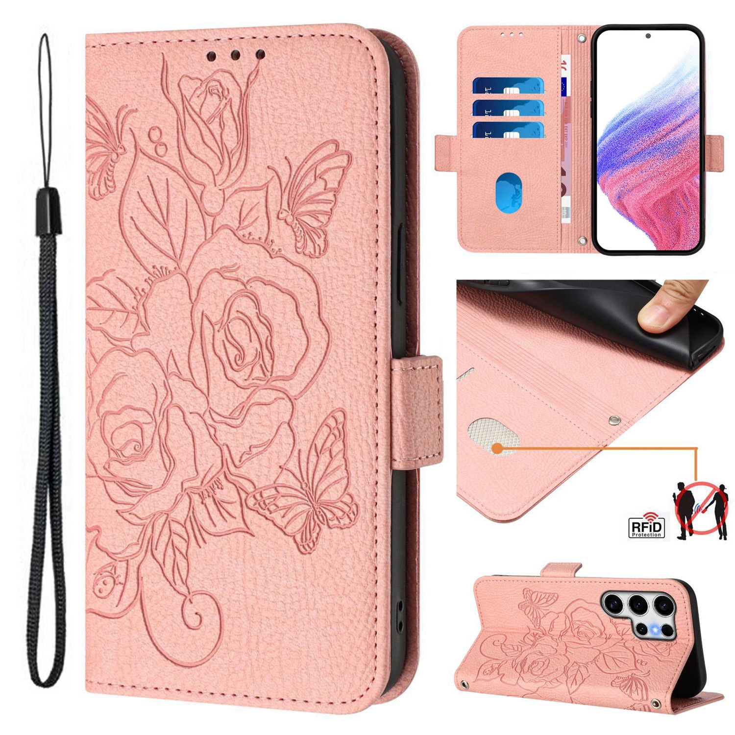 For Tcl 50 Tcl 50 Xe 5g Wallet Case With Card Holder Magnetic For