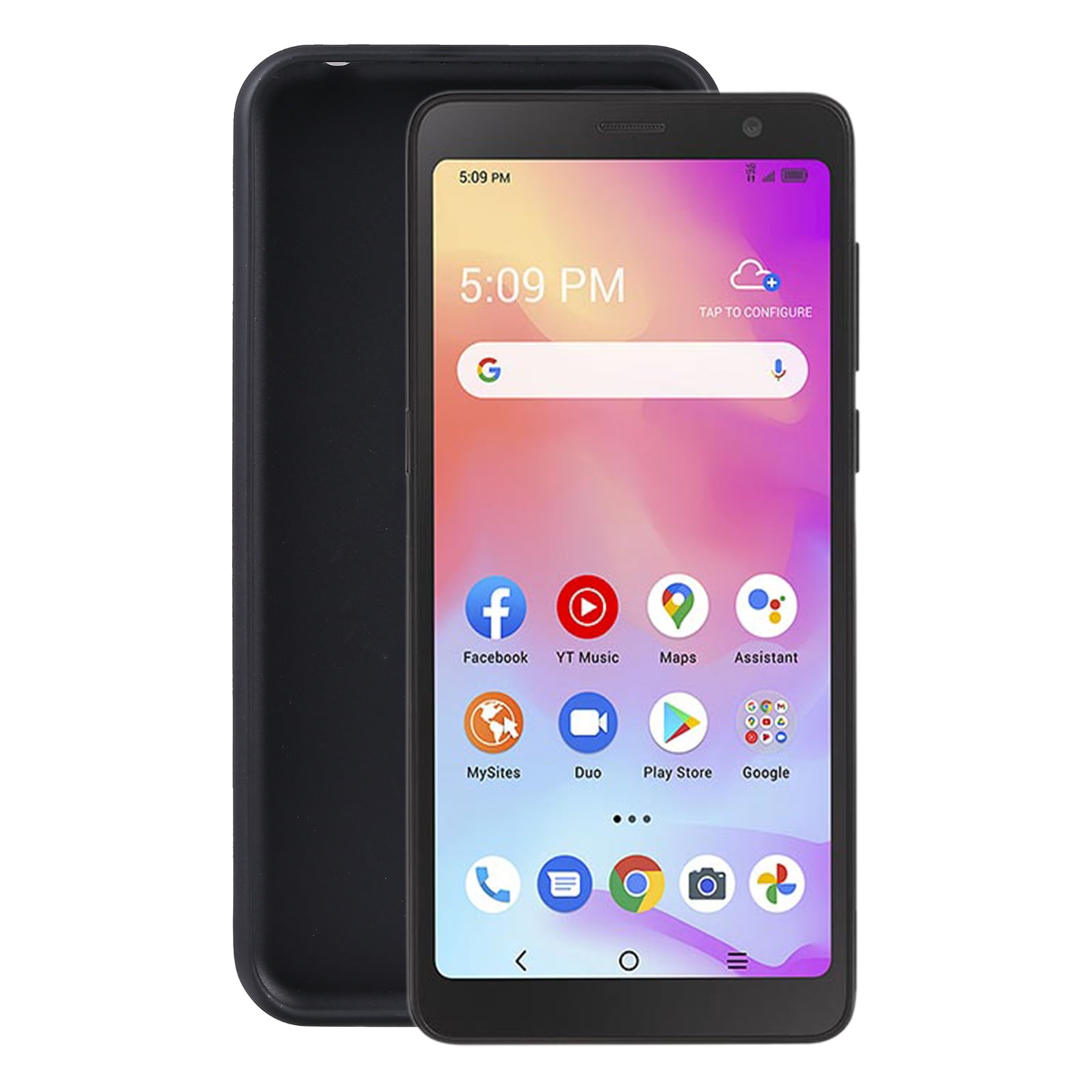 TCL A3 A509DL / TCL A30 TPU Phone Case Cover - Transparent White, Wear ...