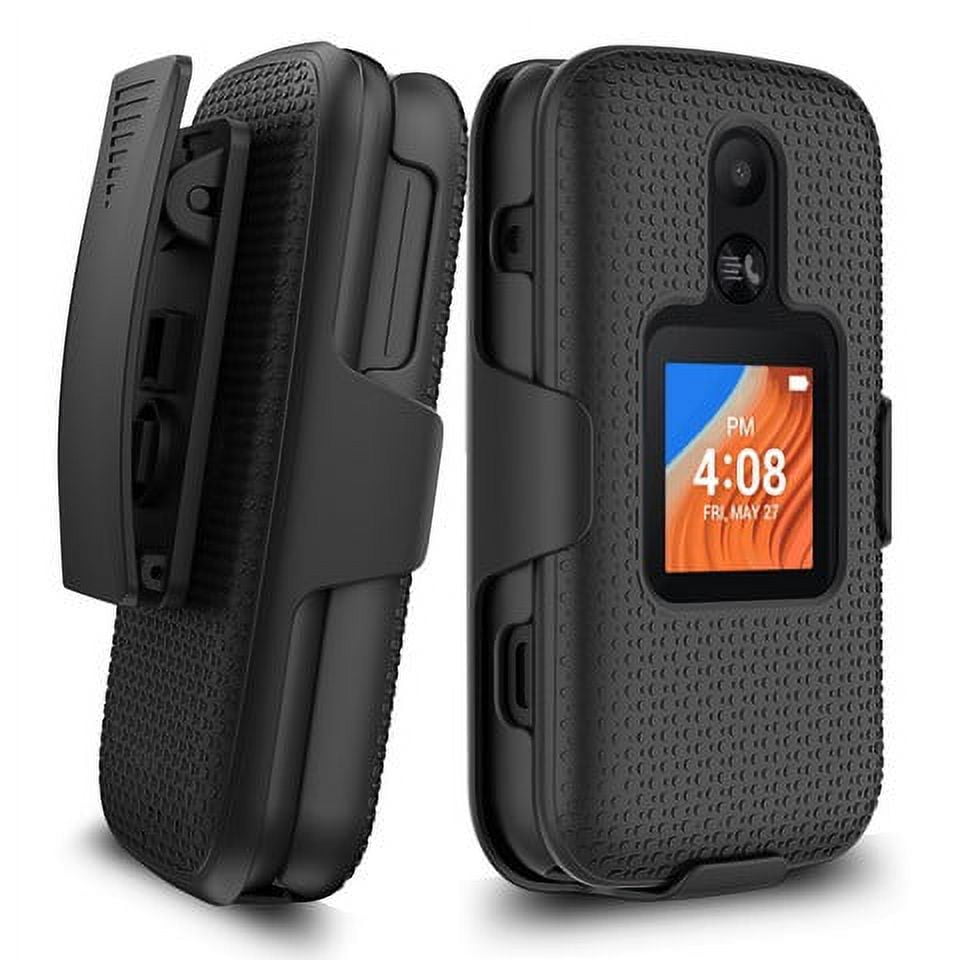 For TCL Flip 2 / Flip Go / Classic (T408DL) Phone Case Cover and Belt ...