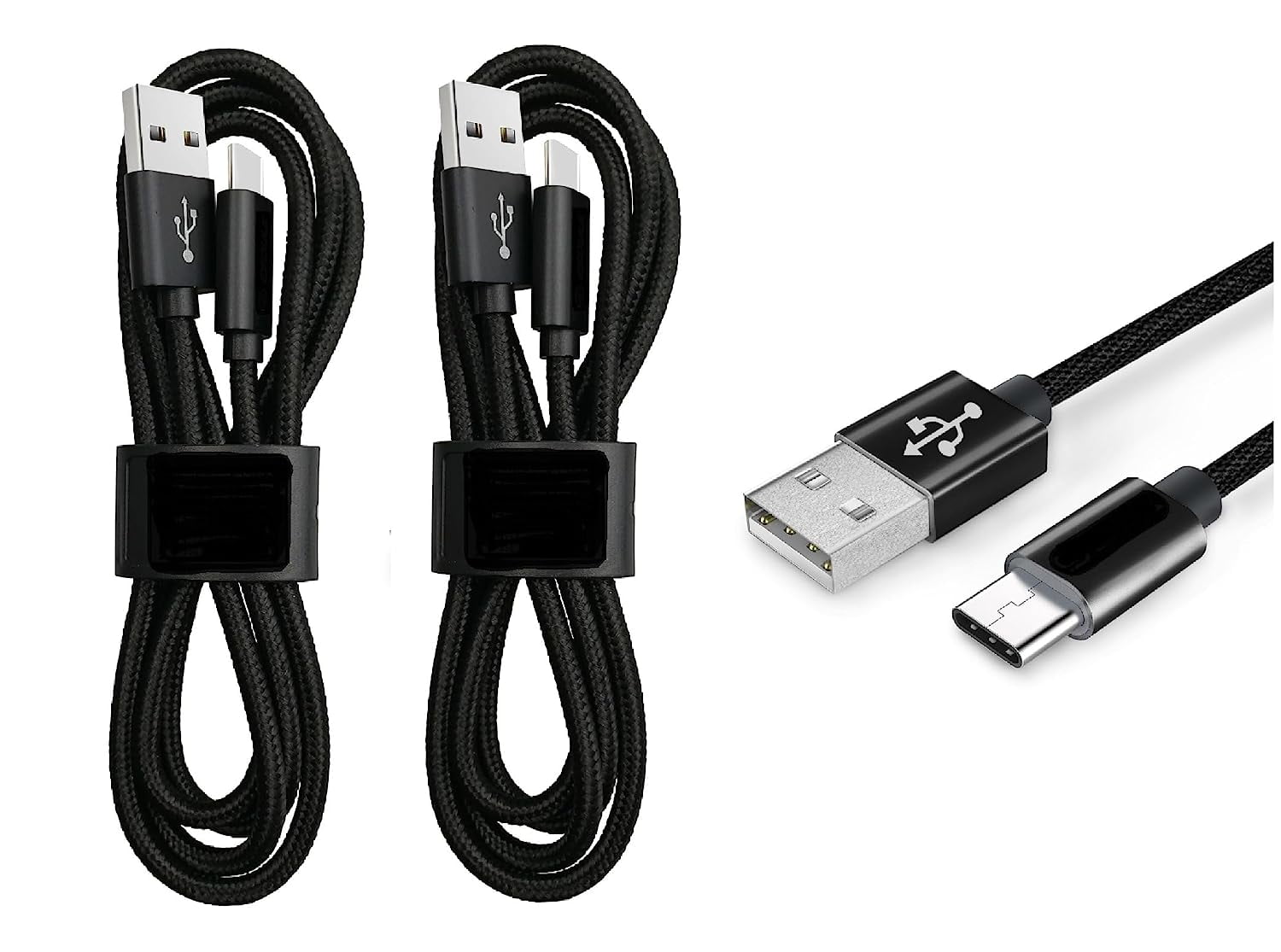 For TCL K11 T432W 2X USB 3.1 Type C Cable to USB A USB C 3.0 Charger ...