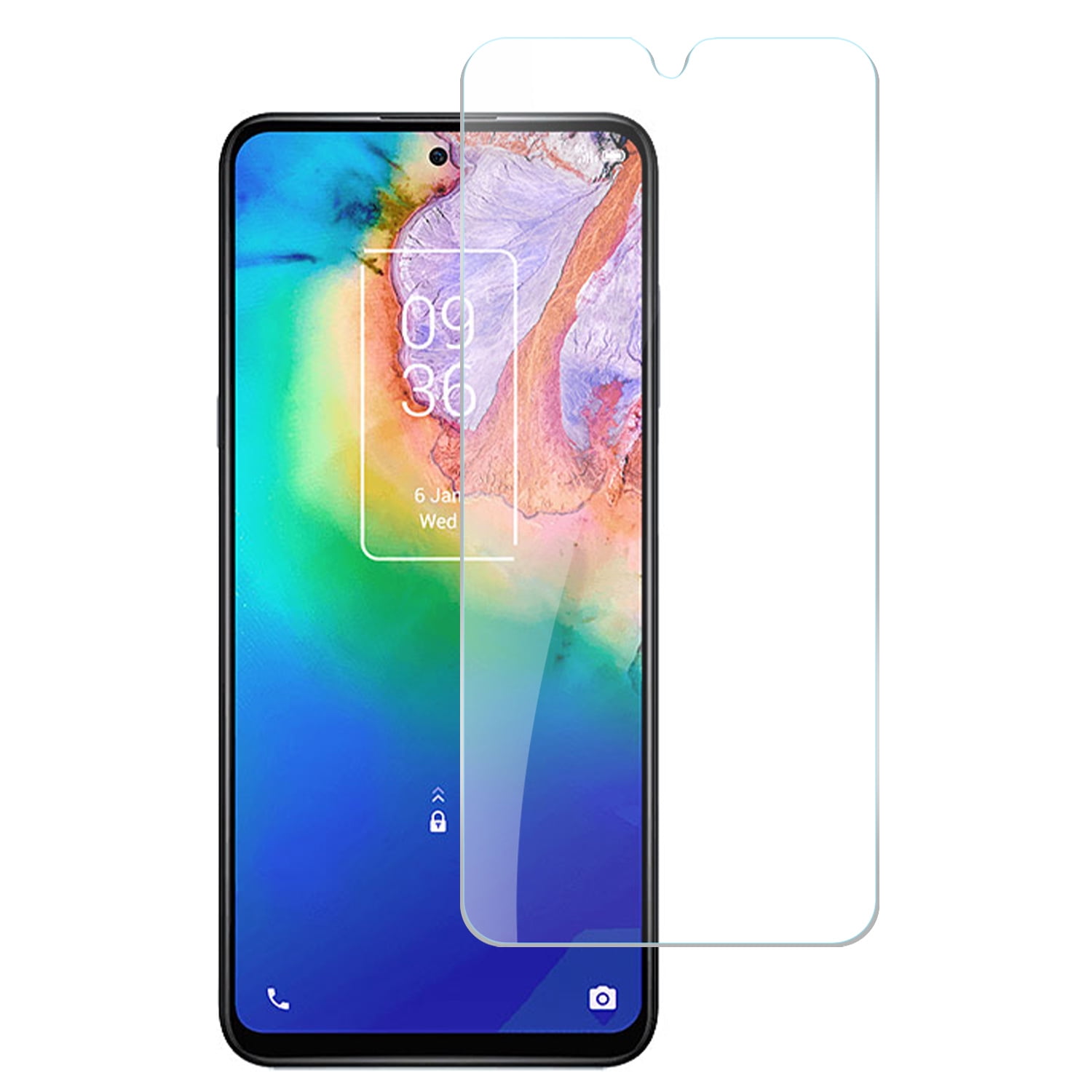 For TCL K24 Clear Tempered Glass - Walmart.com