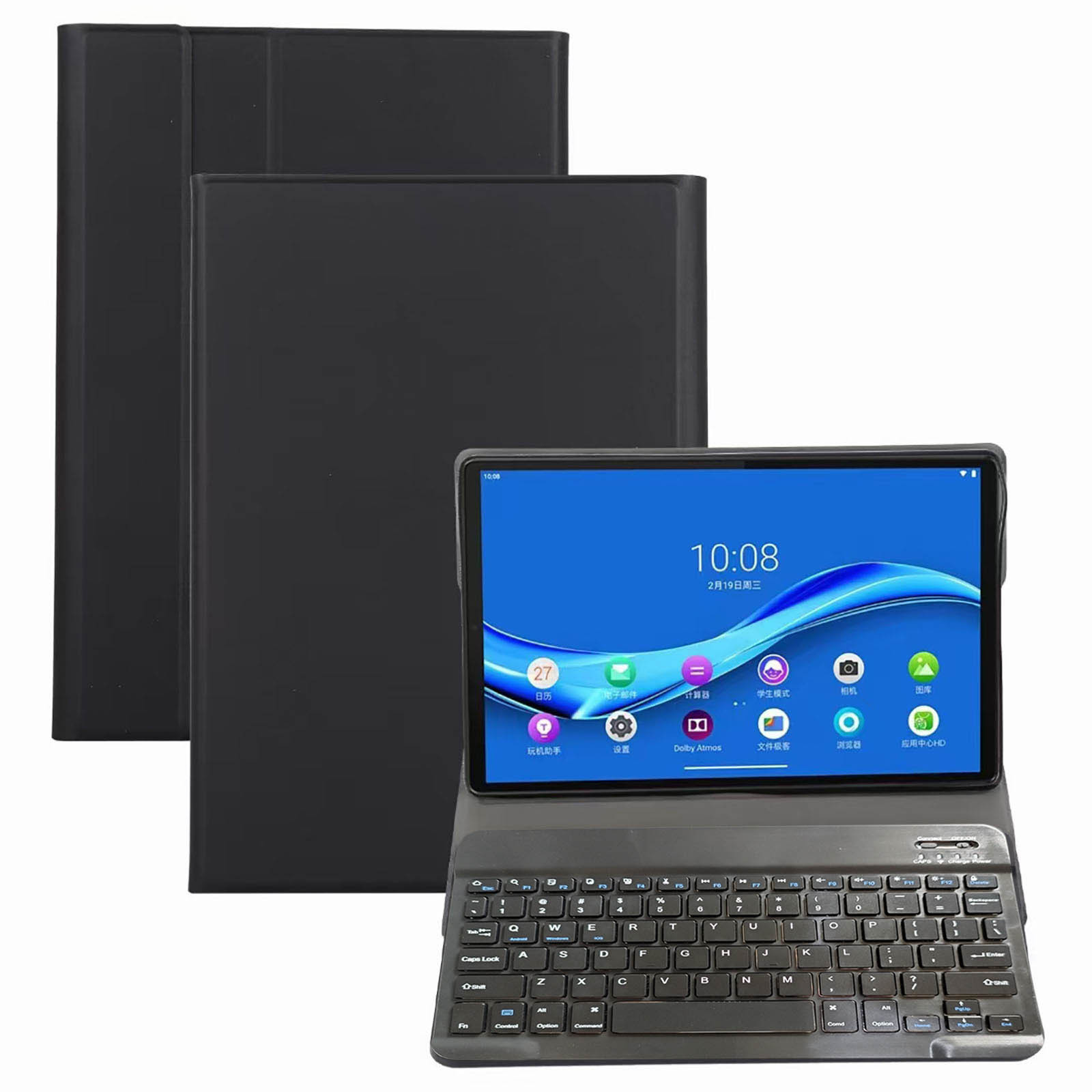 For Tab M10 Plus 10.3 X606F/X606X Tablet Case & Keyboard German Version ...