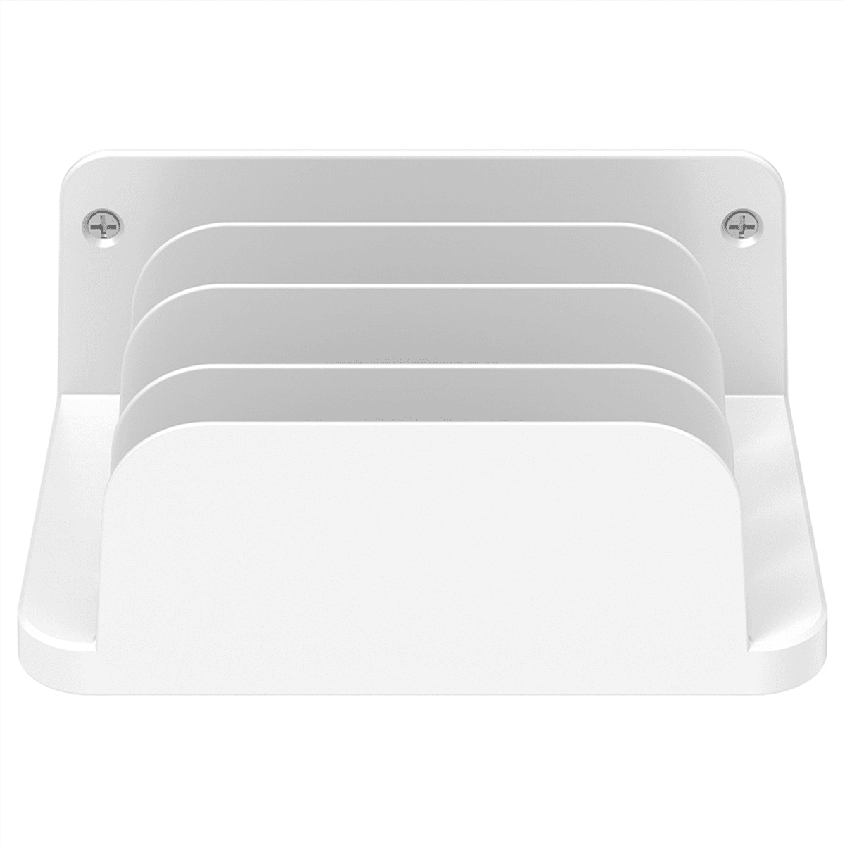 For Tablet/Mobile Phone Wall Mount Storage Charging Stand 4 Slots ...