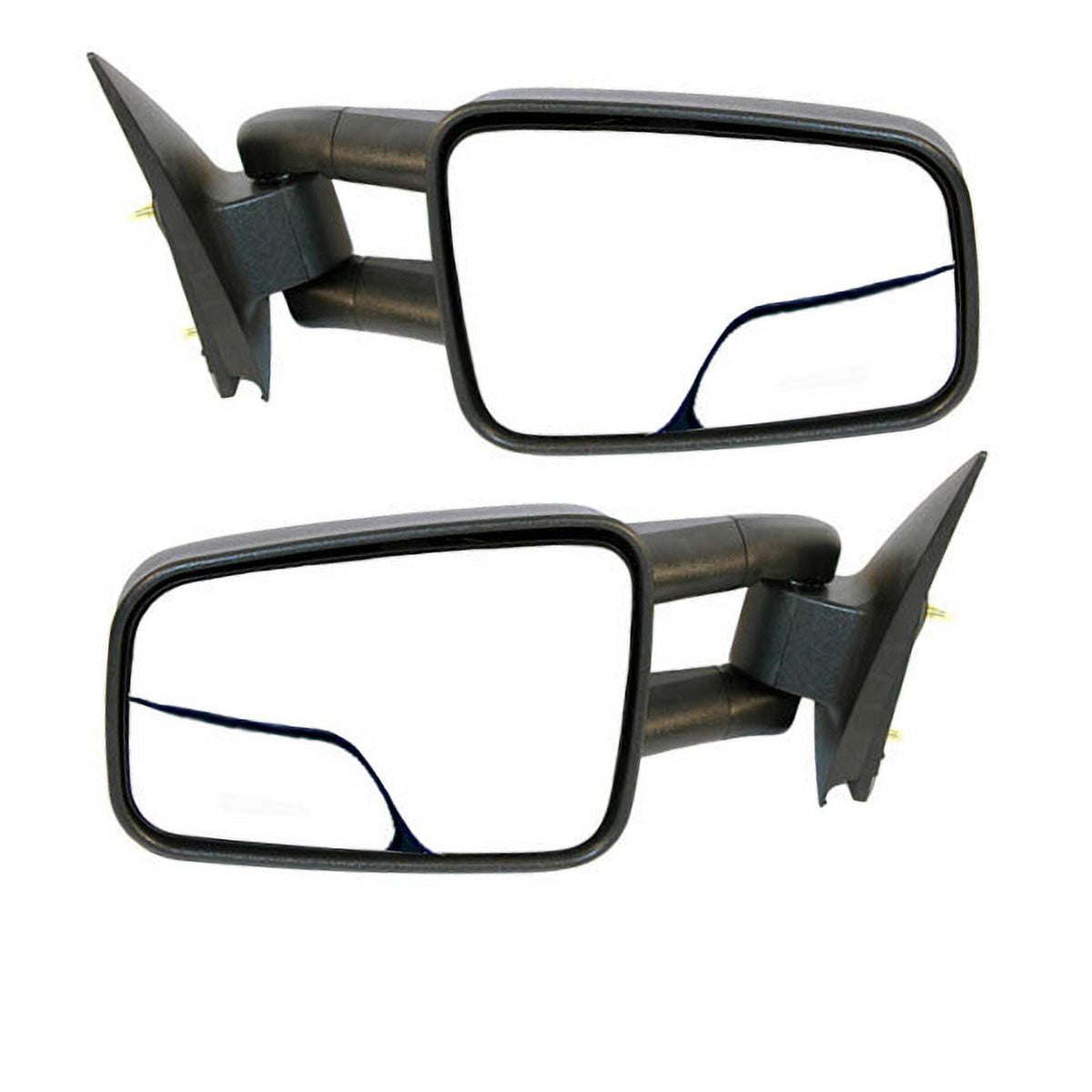 For Tahoe Yukon Manual Towing Camper Telescopic 2-ARM Rear View Mirror ...