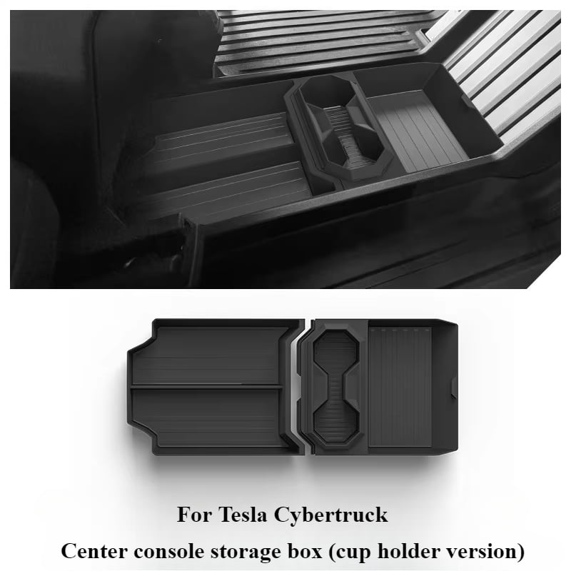 For Tesla Cybertruck 2024 Center Console Eyeglasses Storage Case Cup ...