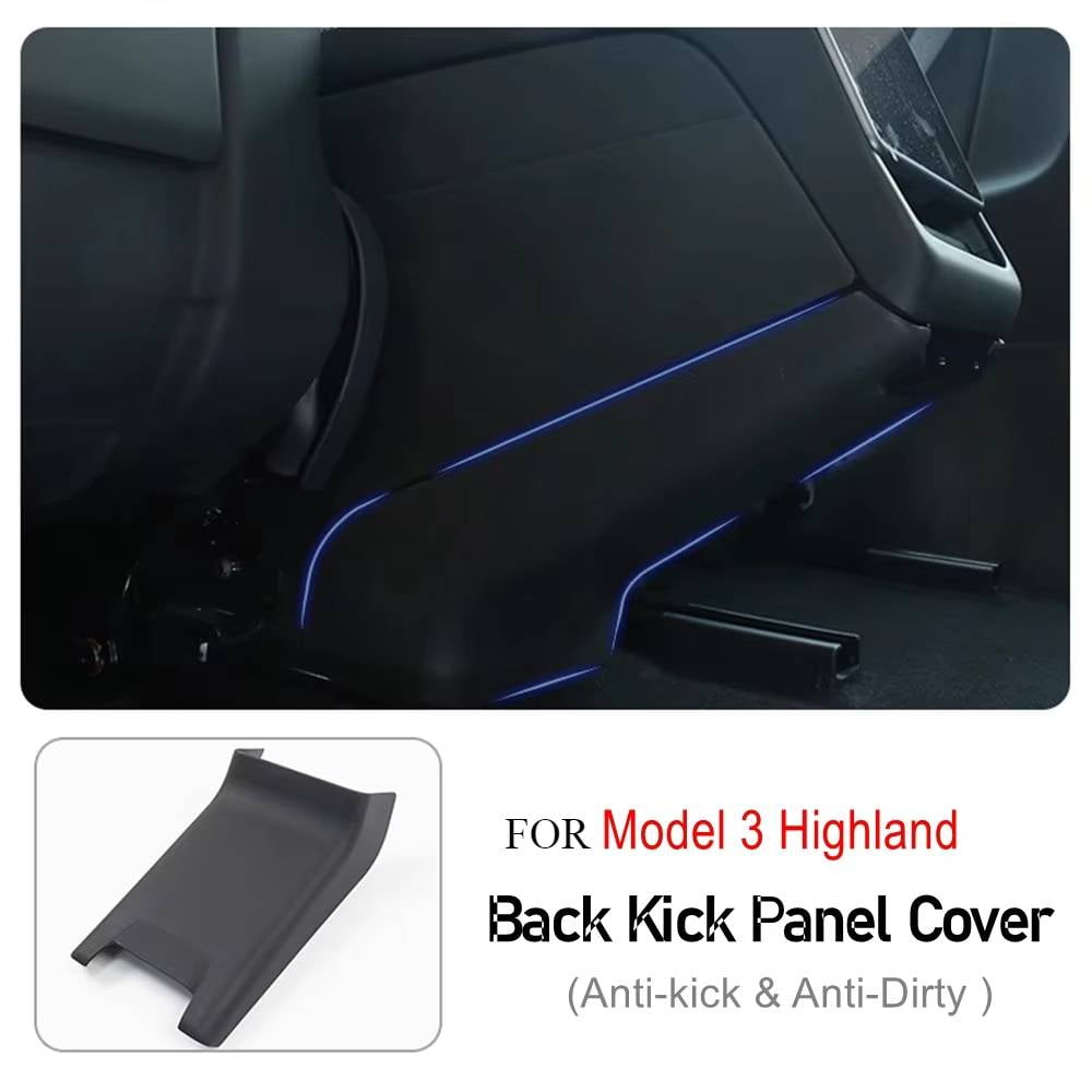 For Tesla Model 3 Highland 2024 2025 Central Armrest Box Rear Seat ...
