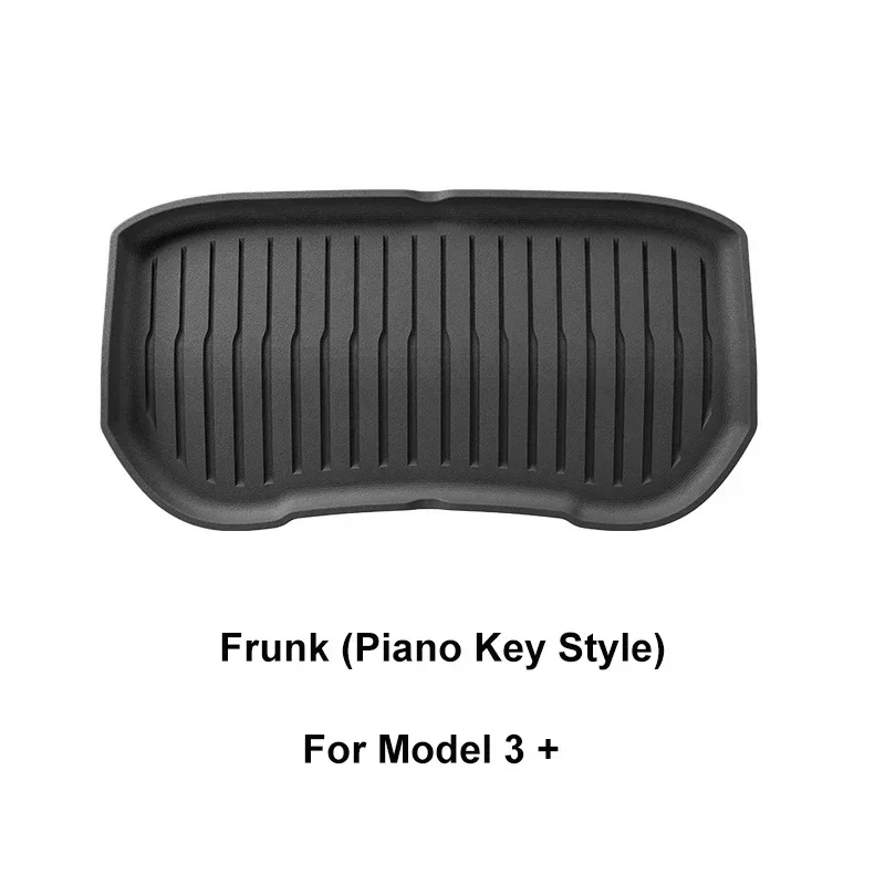For Tesla Model 3 Highland 2024 Piano Key Style Front Back Trunk Mat ...