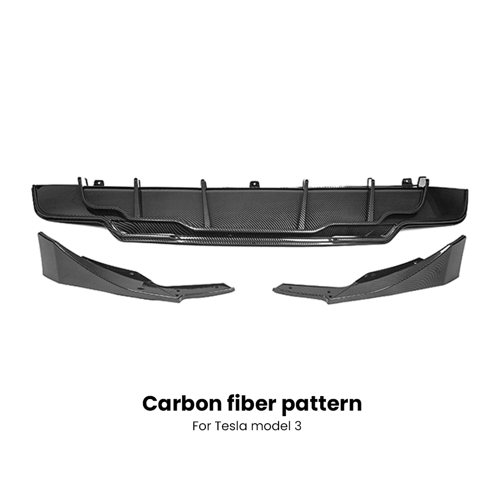 For Tesla Model 3 Y 2017- 2023 Body Kits Tunning Fast Aero Carbon Fiber ...