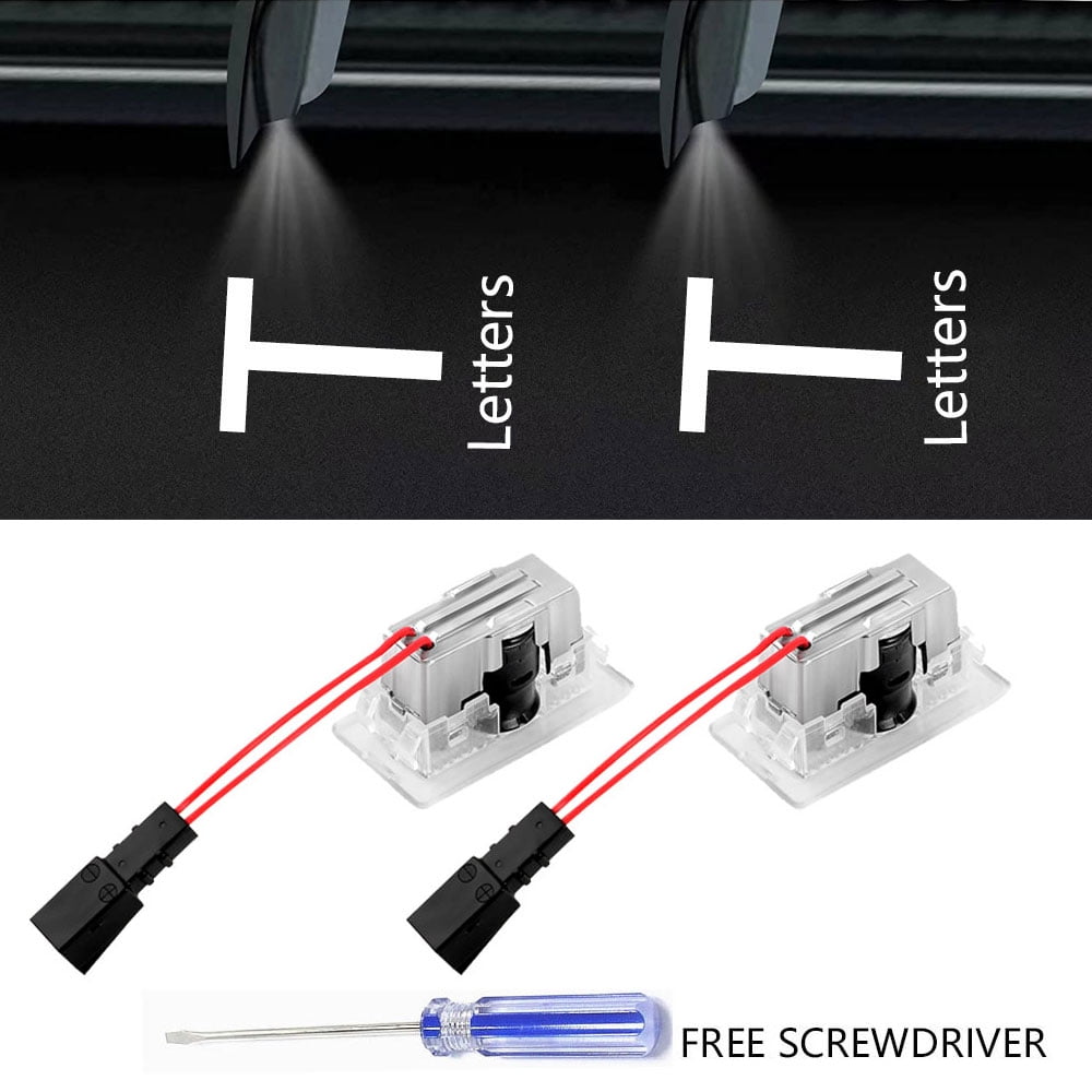 For Tesla Model 3 highland LED Logo Projector Puddle Lights Ultra ...