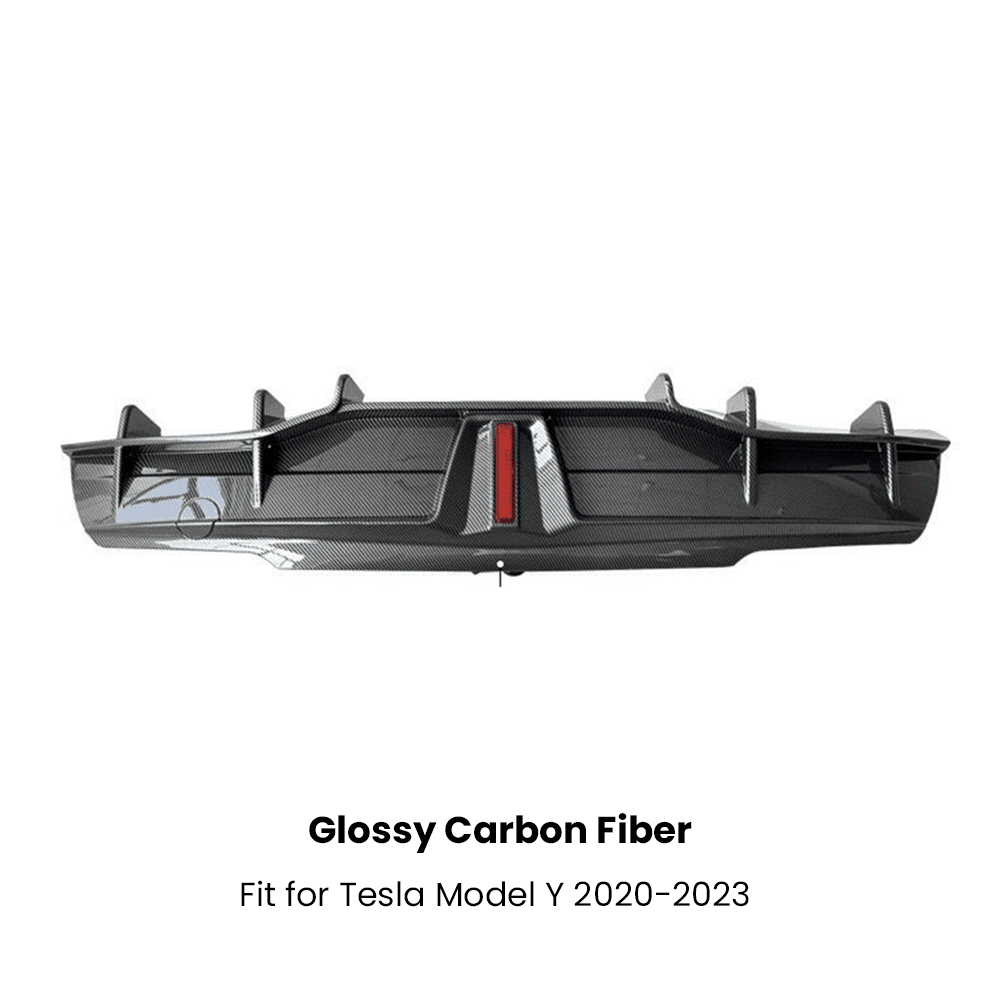 For Tesla Model Y 2020- 2023 Model Y Body Kits Wolf Sport Rear Diffuser ...
