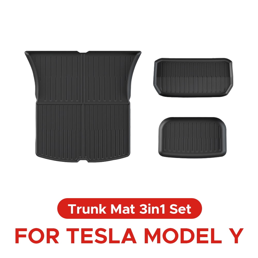 For Tesla Model Y 2021-2024 Floor Mat Left and Right Hand Drive TPE ...