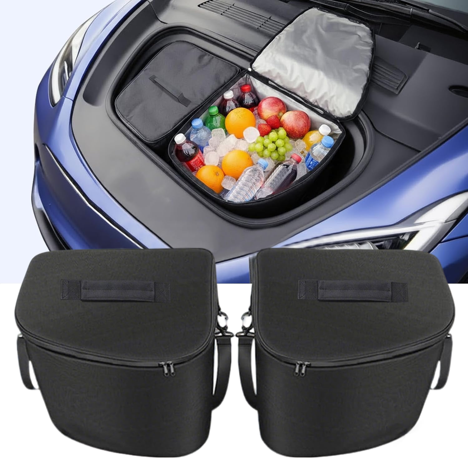For Tesla Model Y Frunk Insulation Cooler Bag Front Trunk Storage ...