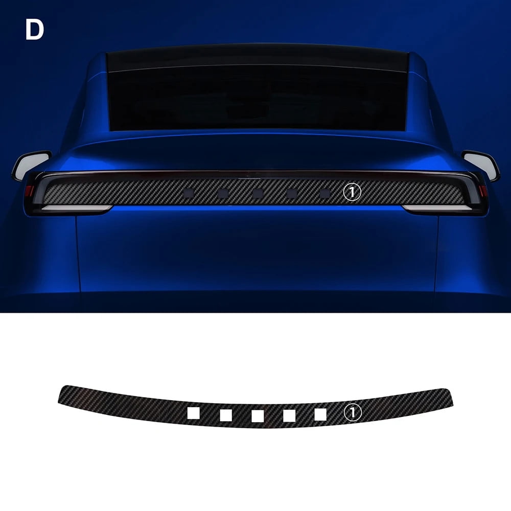 For Tesla Model Y Juniper Modely 2025 2026 Carbon Fiber Pattern Car B ...