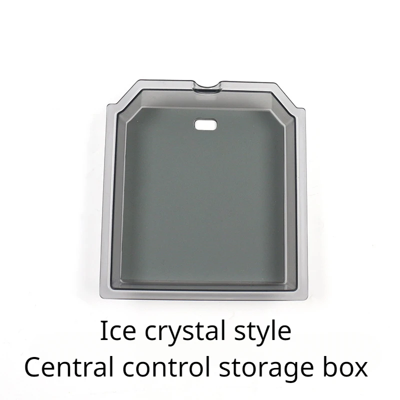 For Tesla Model3+ Highland 2024 Central Control Storage Box Ice Crystal ...