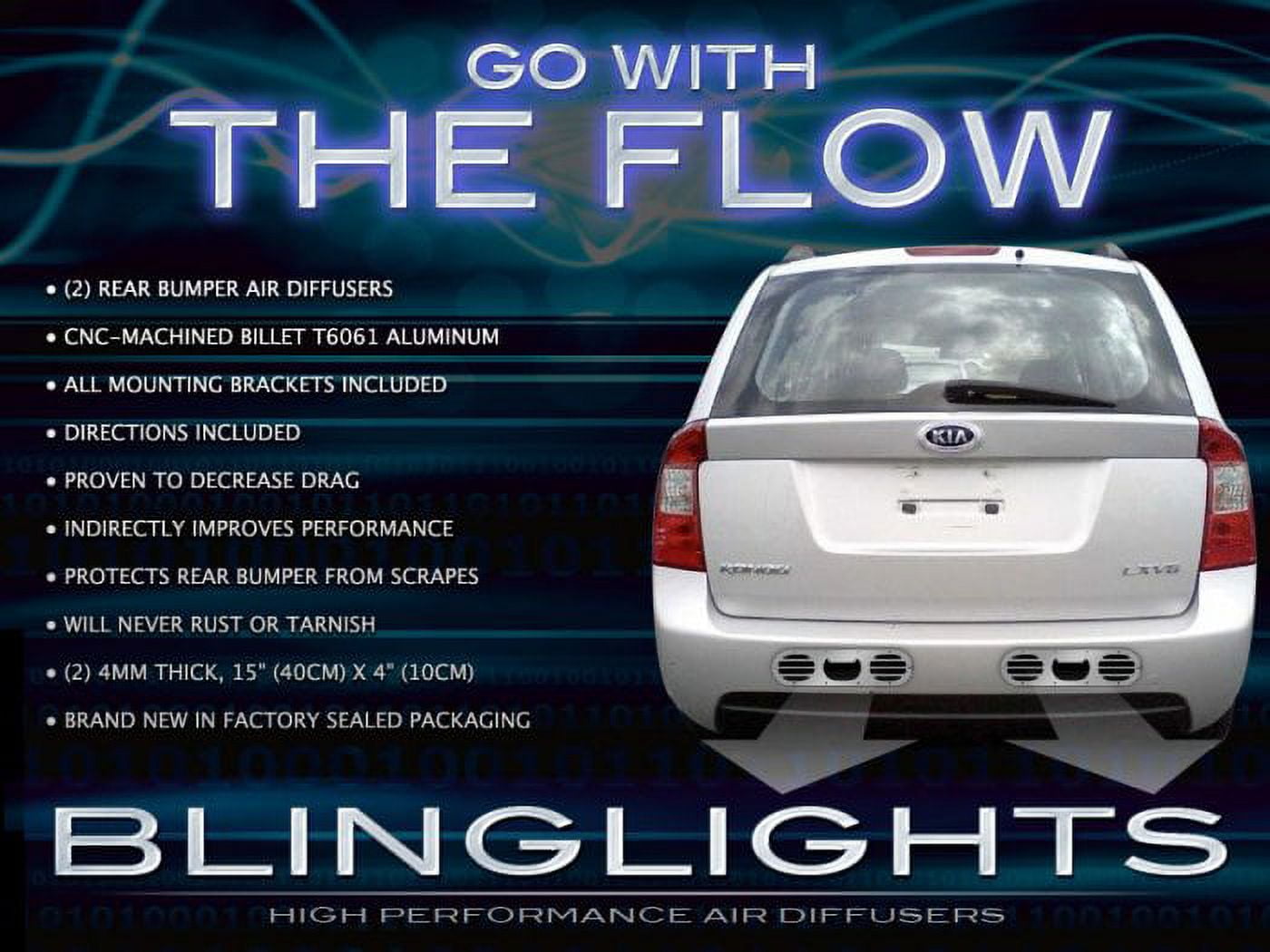 For The 2007 2008 2009 Kia Rondo Rear Bumper Performance Aero Body ...