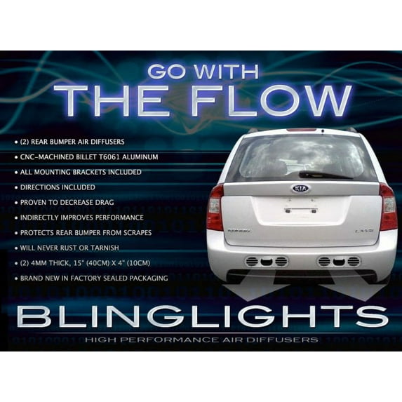 For The 2007 2008 2009 Kia Rondo Rear Bumper Performance Aero Body ...