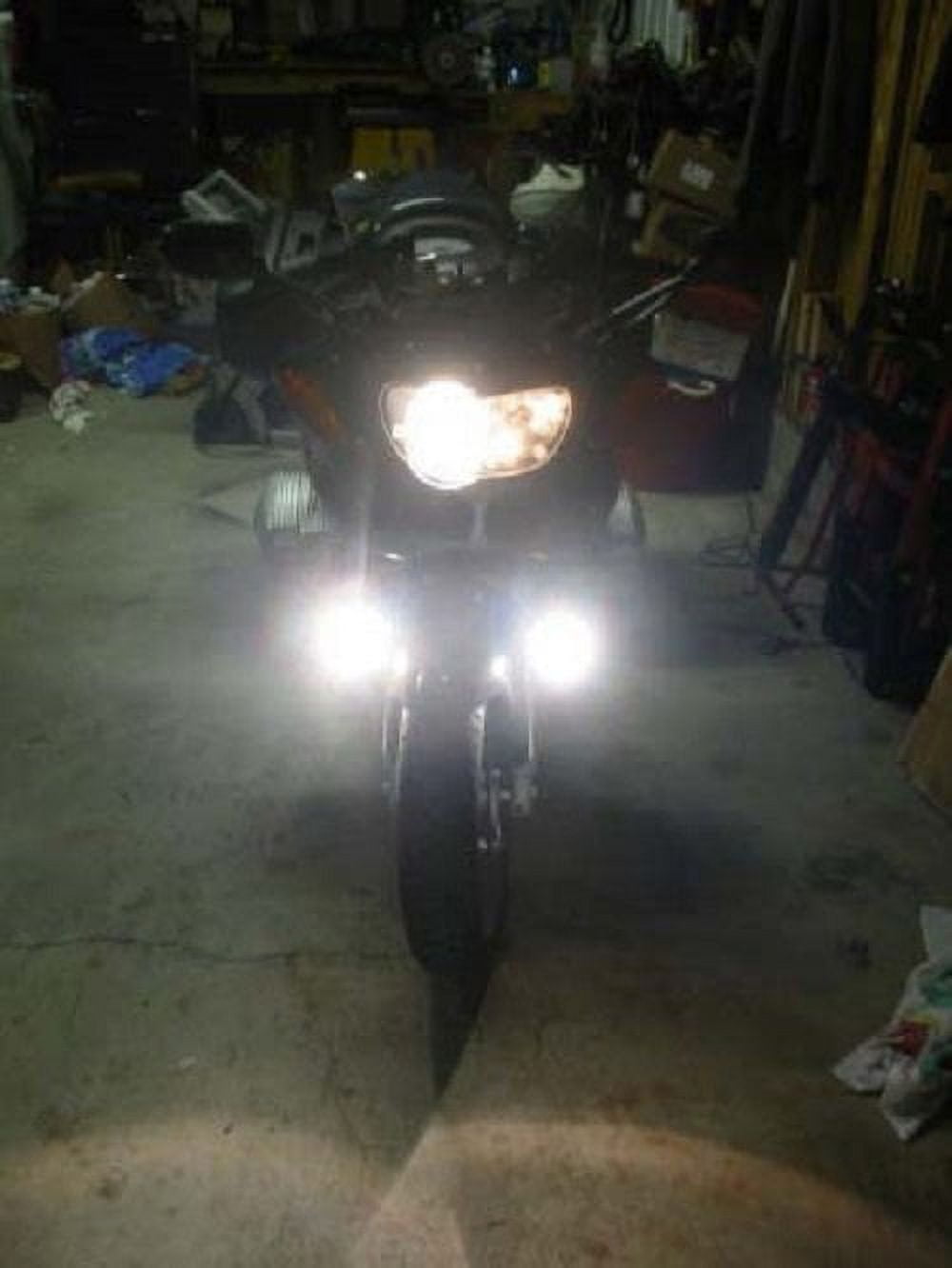 For The BMW R1100S LED Flood Driving Lights Auxiliary Lamp Kit ...