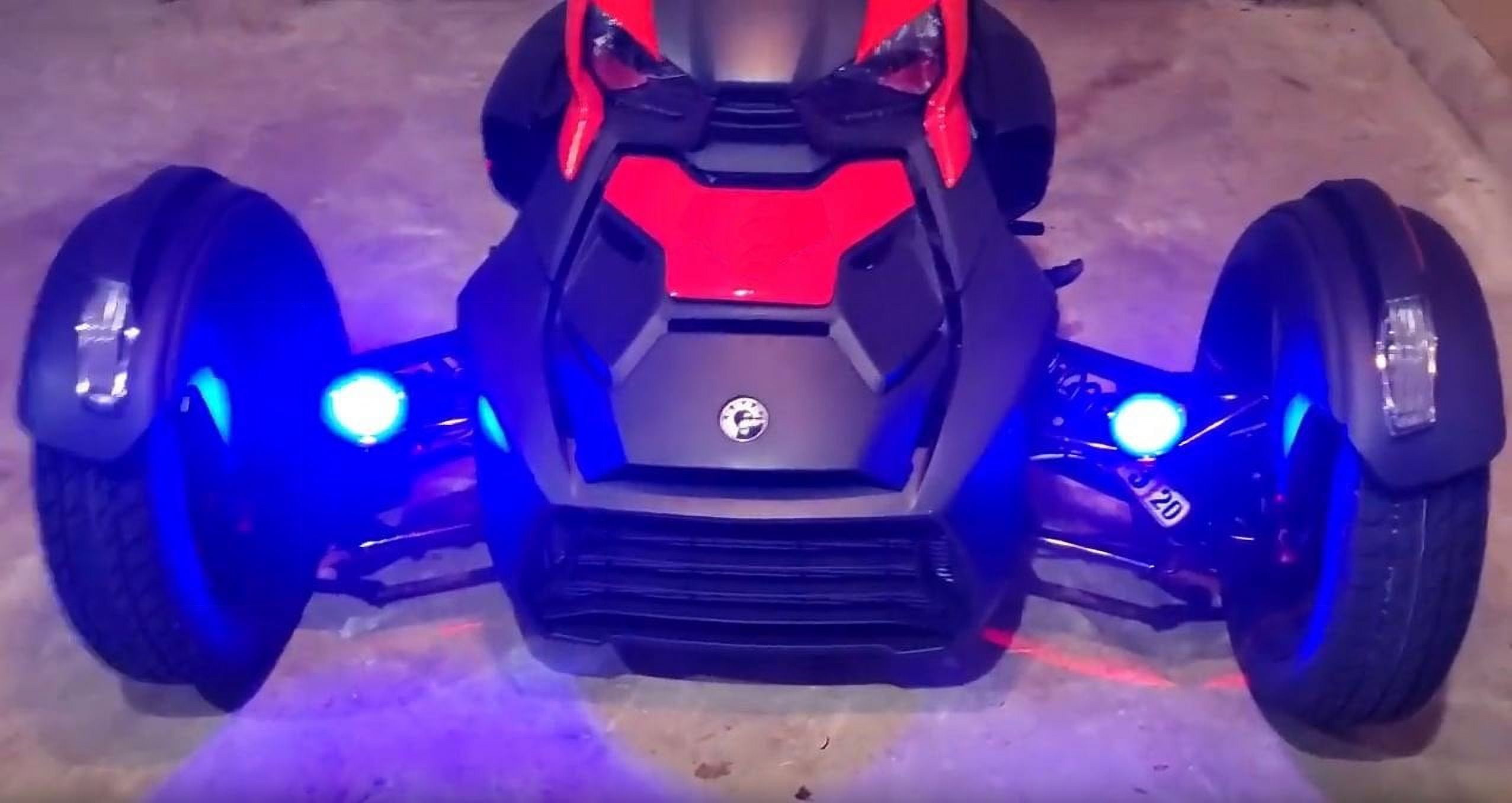 For The Blue LED Fog Lights for Can-Am Ryker - Walmart.com