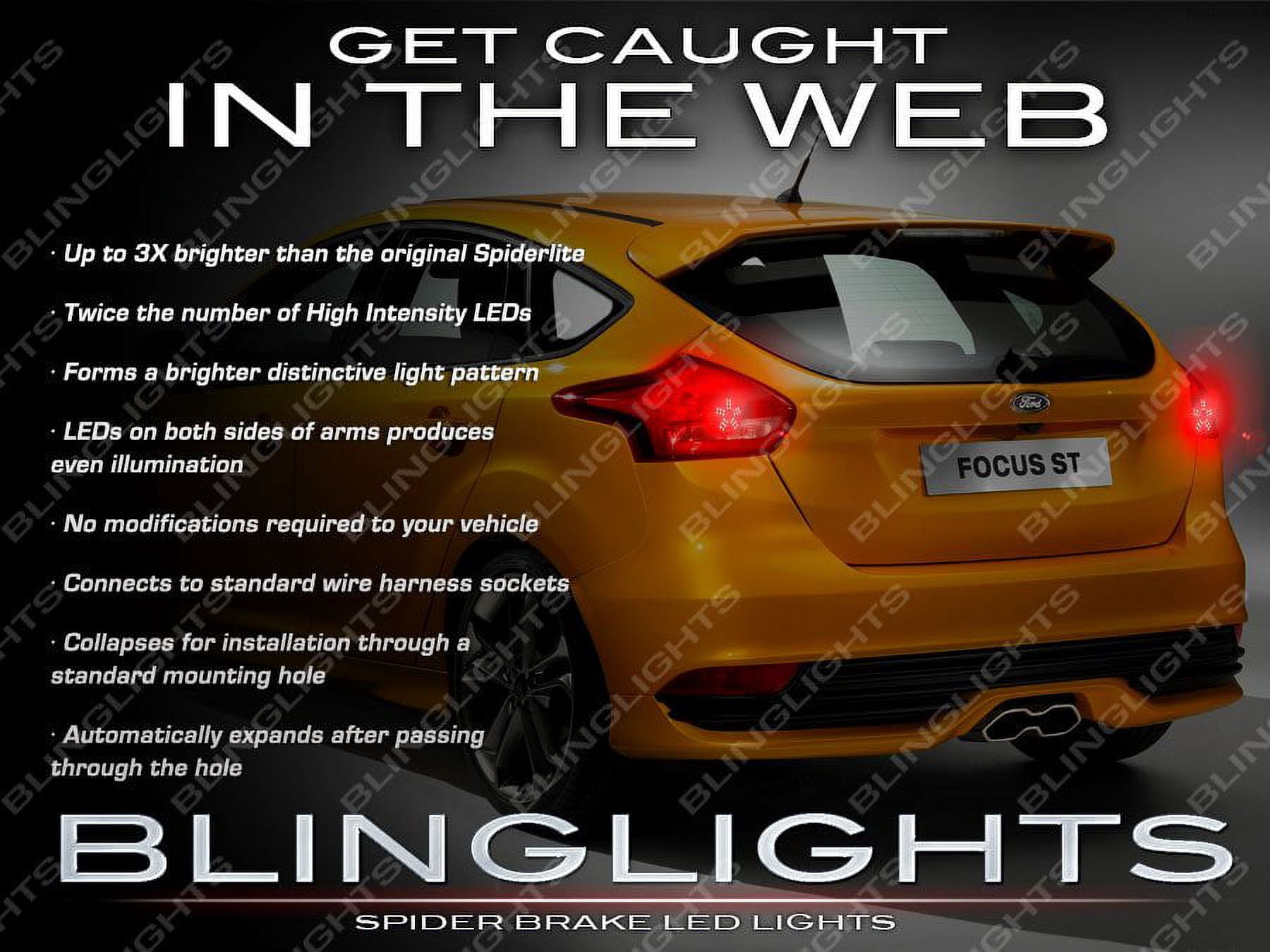 For The Ford Focus Custom White LED Tail Lamp Spider Light Bulbs Sedan ...