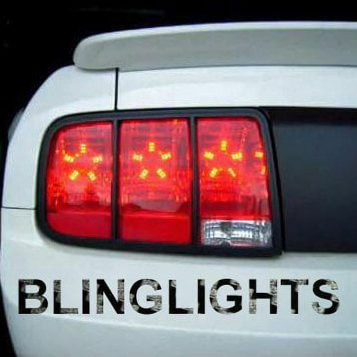 For The Ford Mustang Custom White LED Tail Lamp Spider Light Bulbs ...