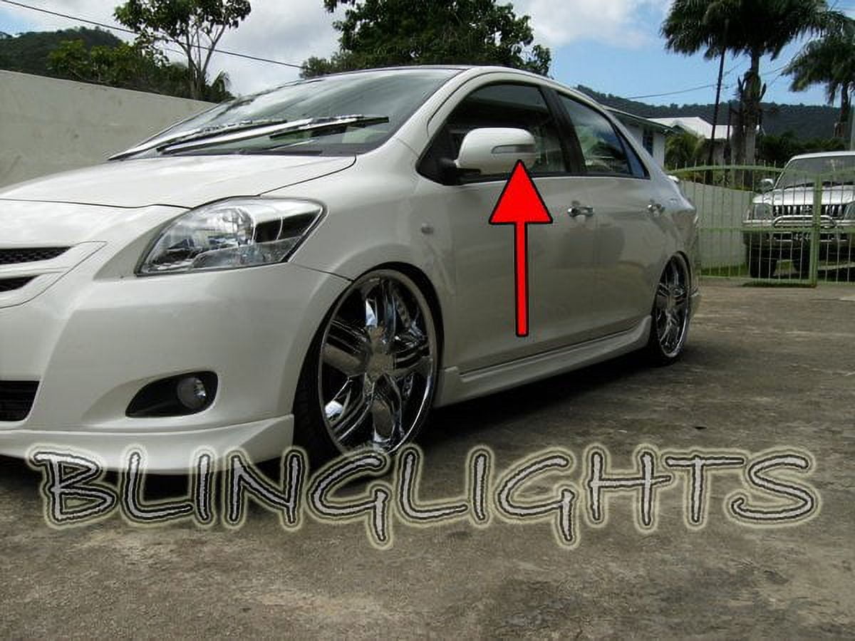 For The Toyota Vitz LED Side Mirrors Turnsignals Lights Turn Signals ...