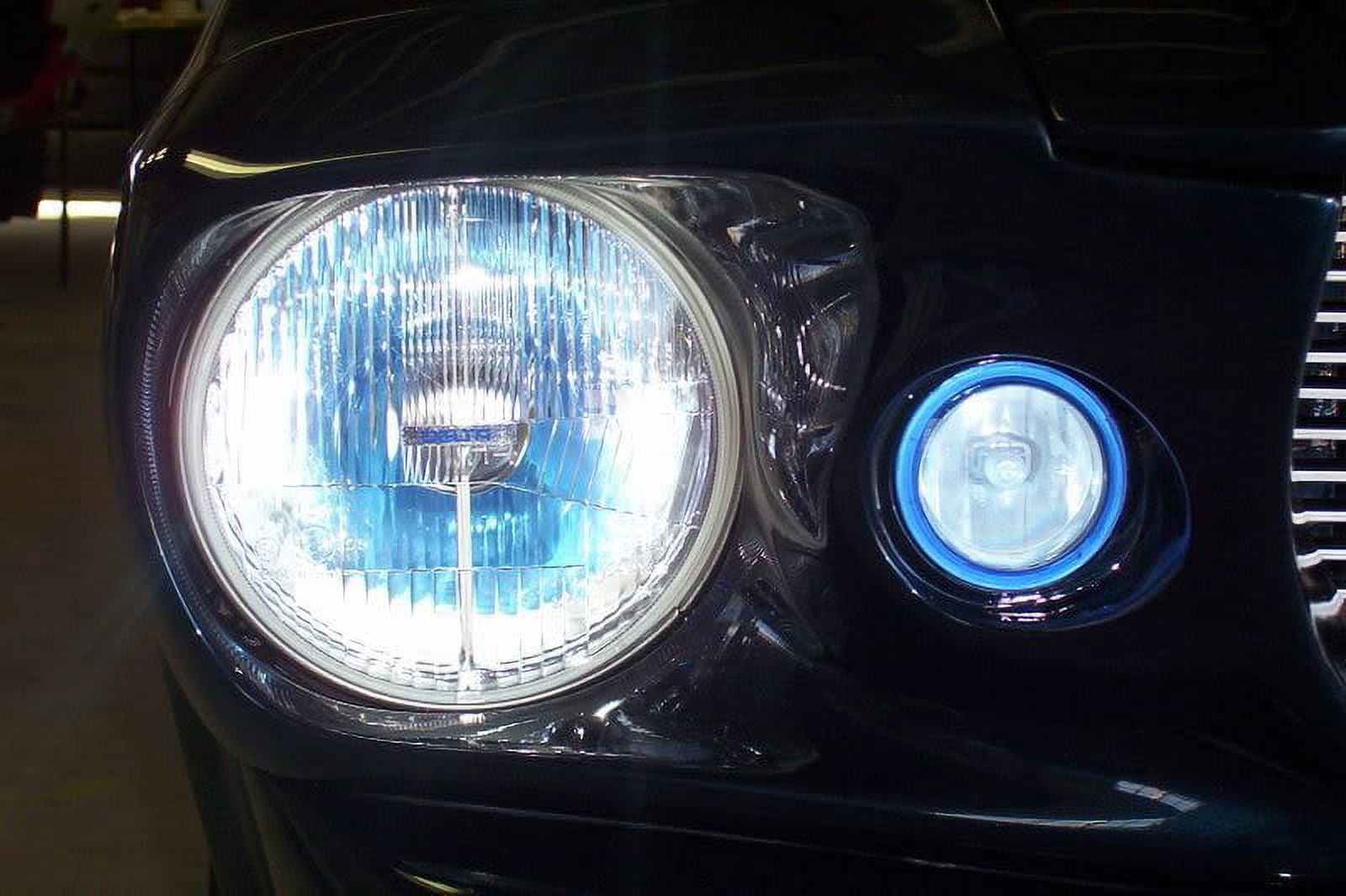 For The Upper Nose White LED Halo Fog Lights for Ford Mustang Eleanor ...