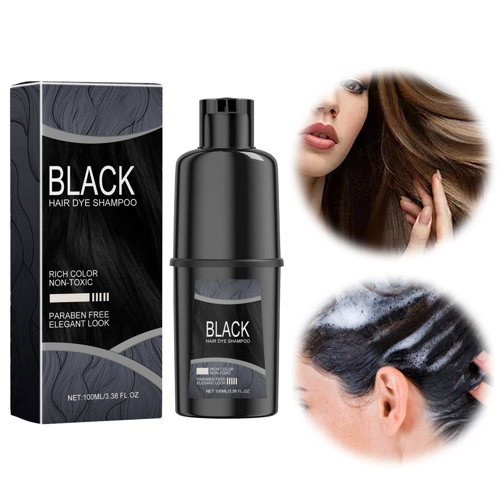 For Thicker Healthier hair Natural Organic Formula Hairdressing Shampoo ...