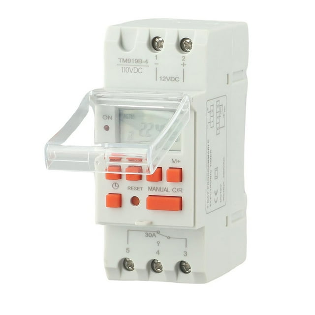 For Tm919b Timer Switch Programmable Time Controller Automatic Cycle 110v