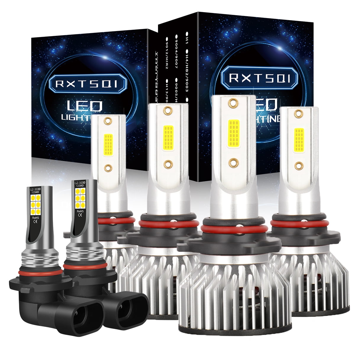 For Toyota 4Runner 2003-2005 Front LED Headlights High-Low Beam ...