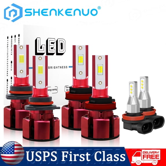 For Toyota 4Runner 2010-2020 LED Headlight Bulbs Kit High/low Beam ...