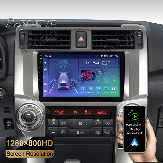 Toyota 4Runner N280 2010-2018 Android 12 Car Stereo with Wireless ...