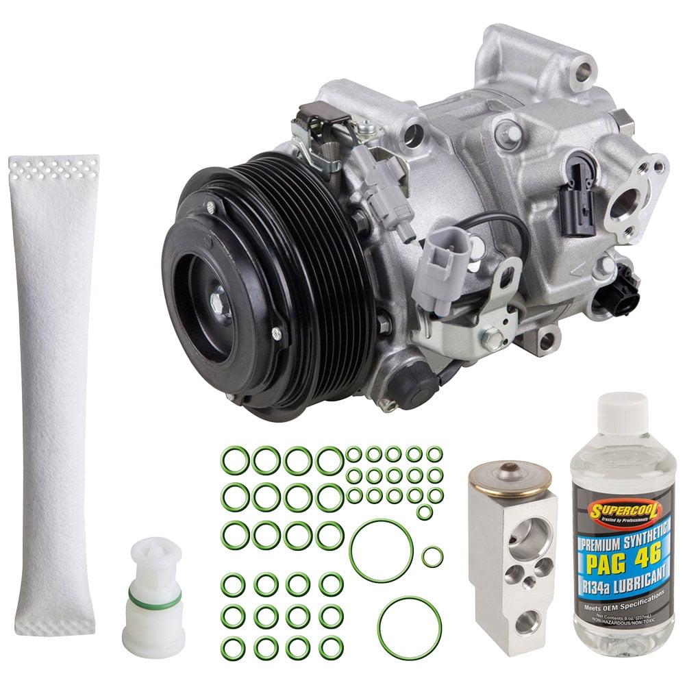 For Toyota Avalon & Camry V6 OEM AC Compressor w/ A/C Repair Kit ...
