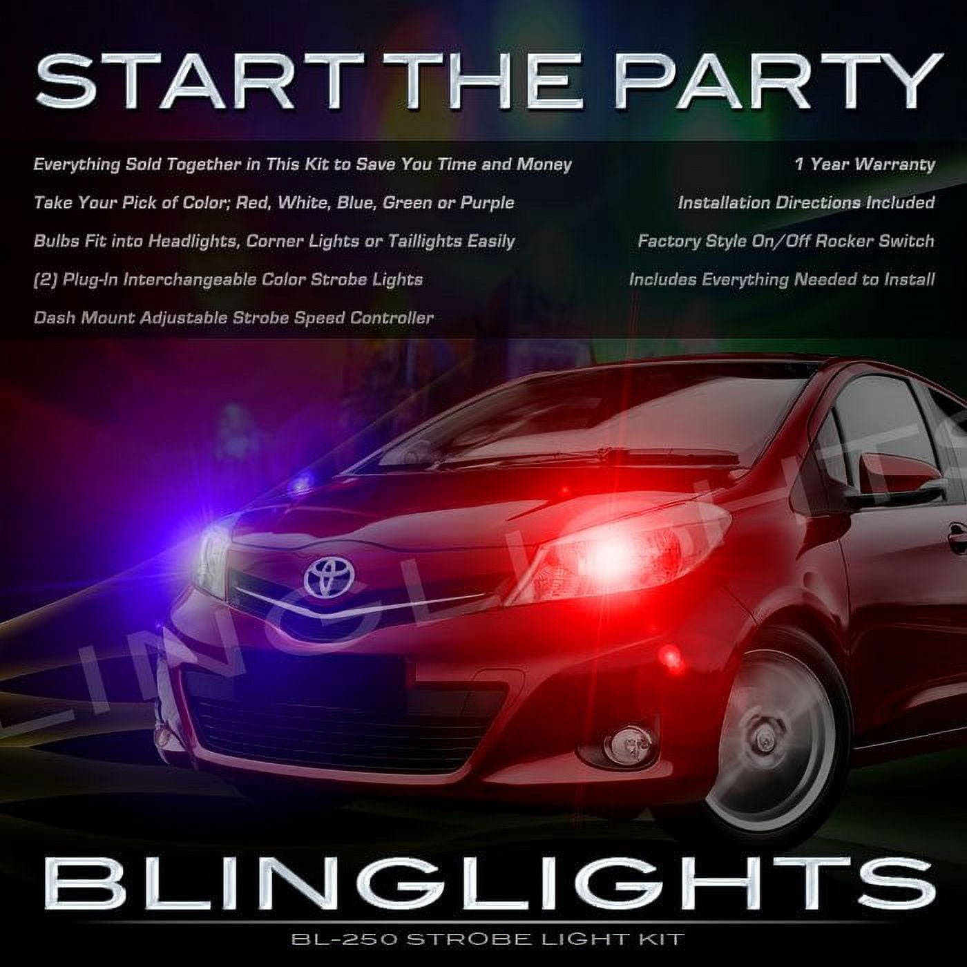 For Toyota Belta Strobe Light Kit for Headlamps Headlights Head Lamps ...