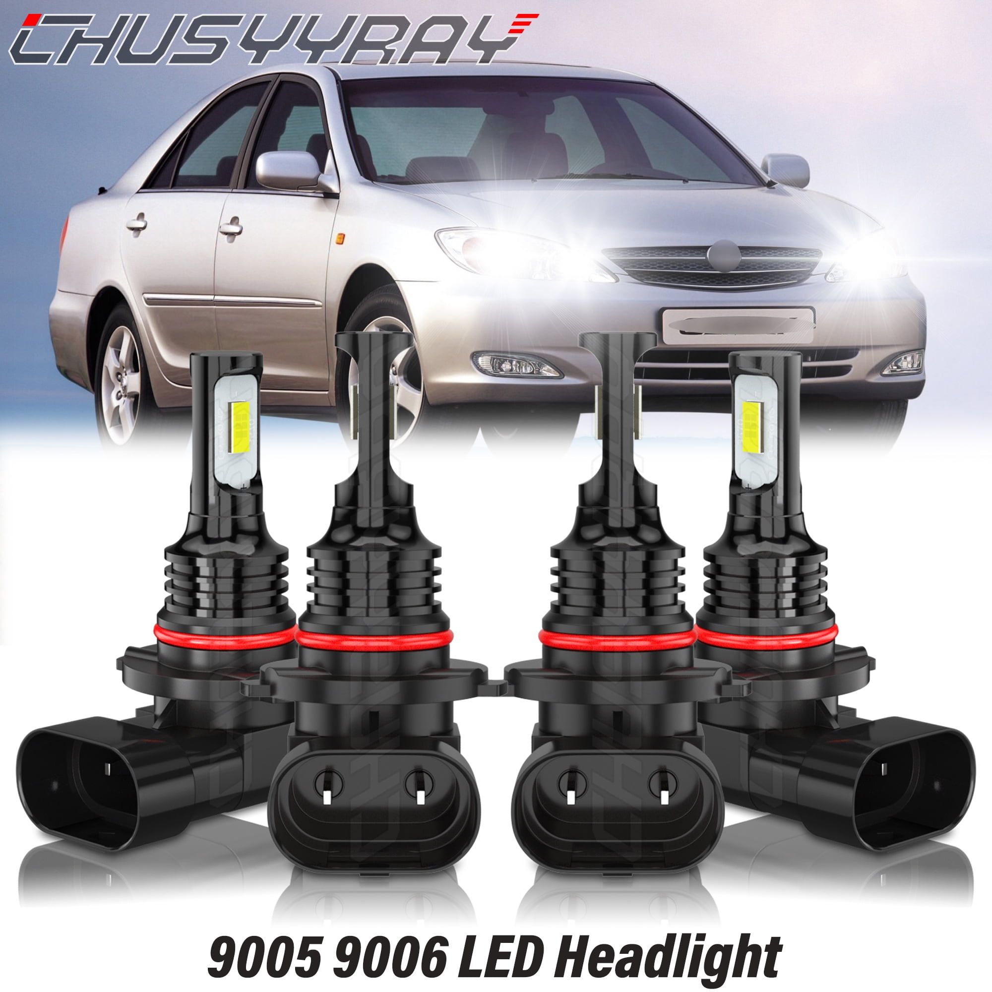 Customer reviews for For Toyota Camry 2002 2003 2004 2005 2006 4Pcs LED ...