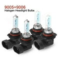 For Toyota Camry 2002 2003 2004 2005 2006 4x 4200K Halogen Headlight ...