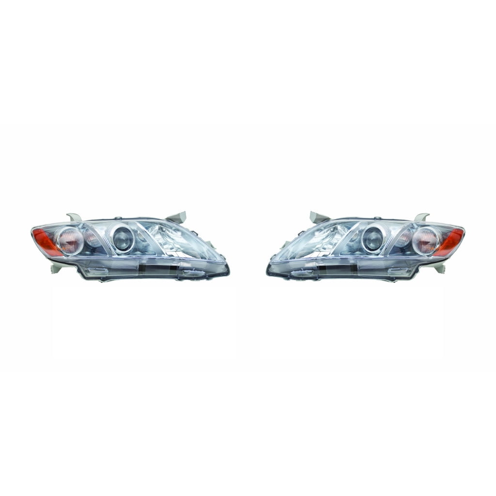 For Toyota Camry Headlight 2007 2008 2009 Pair Driver and Passenger ...