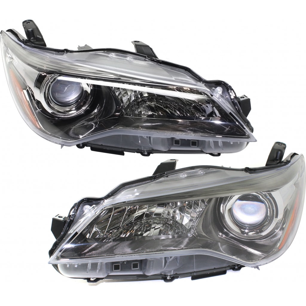For Toyota Camry Headlight 2015 2016 2017 Pair Driver and Passenger ...