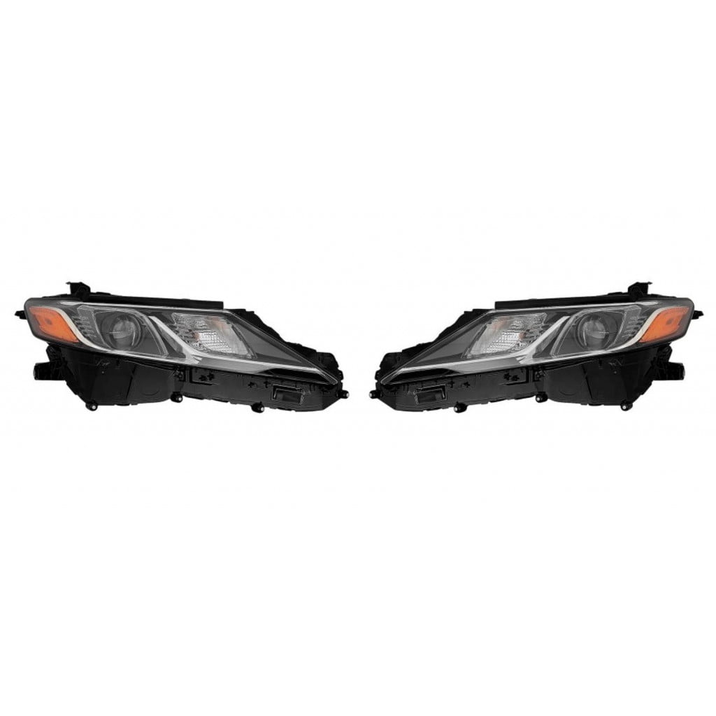 For Toyota Camry Hybrid Headlight Assembly 2019 2020 Pair Driver and ...