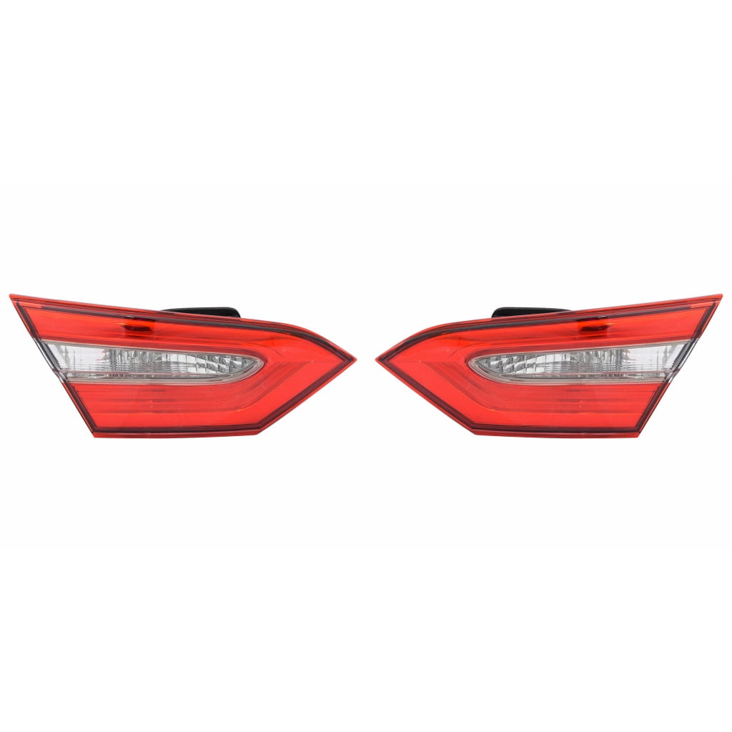For 2018 2019 Toyota Camry Inner Tail Light Driver and Passenger Side ...