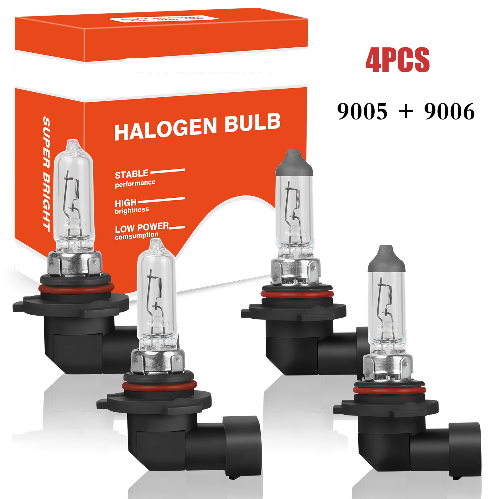 For Toyota Corolla 2009-2013 Combo 9005 9006 Halogen Headlights High ...