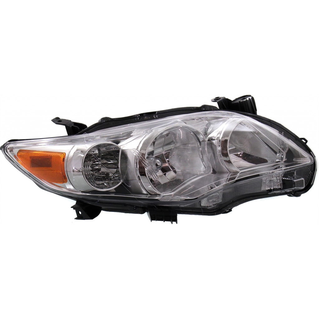 For Toyota Corolla 2011 2012 2013 Headlight Assembly Unit Chrome ...