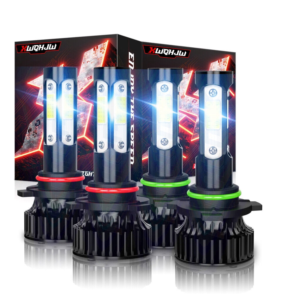 For Toyota Corolla 93-97 01-13 6000K 9005 9006 Combo LED Headlight High ...