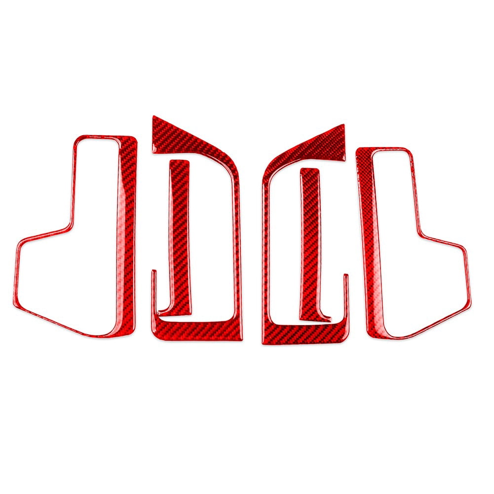 For Toyota FJ Cruiser 2007-2023 Carbon Fiber Car Interior Door Handle ...