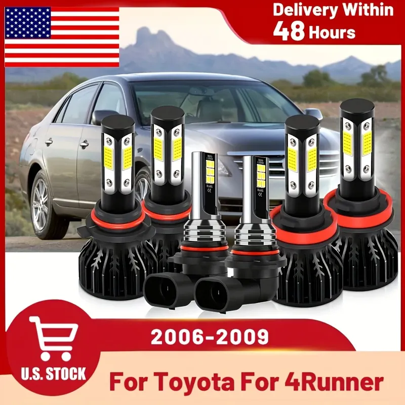 For Toyota For 4Runner (2006-2009) LED Combo Headlight High Low Beam+ ...