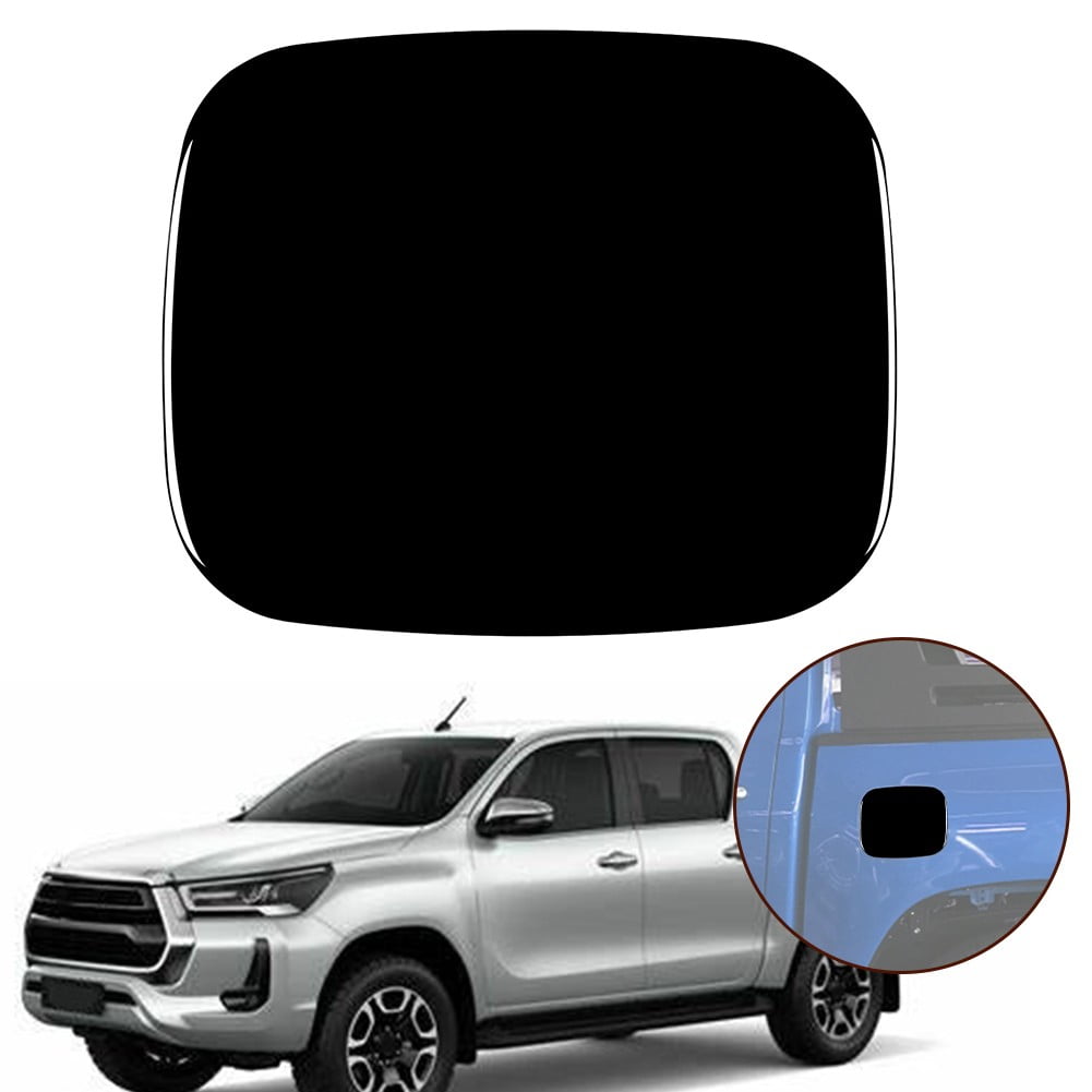 For Toyota For Hilux 2015-2021 Black Fuel Tank Cap Panel Cover ...