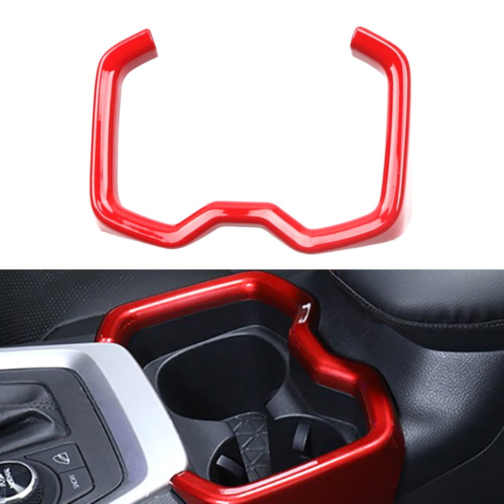 for Toyota for Rav4 2019-2024 Bright Red Front Water Cup Holder Cover ...