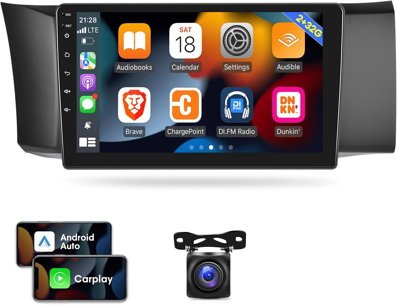 For Toyota GT86/Subaru BRZ Scion FRS 2012-2016 Wireless CarPlay Car ...
